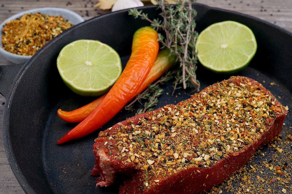 Ausgefallener Geschmack und ansprechende Optik für Grillgut ...