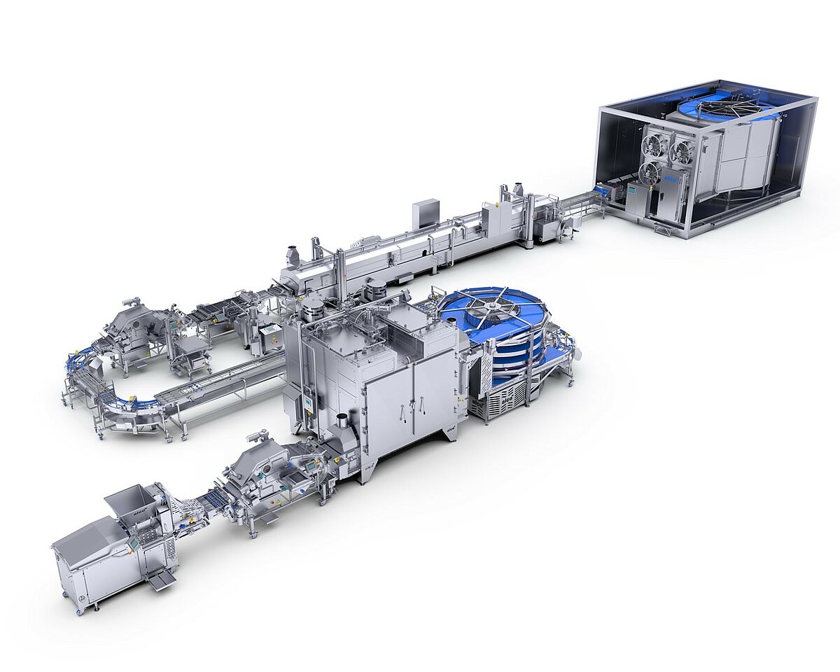Digitalisierte Produktionslinien: LEBENSMITTELTECHNIK