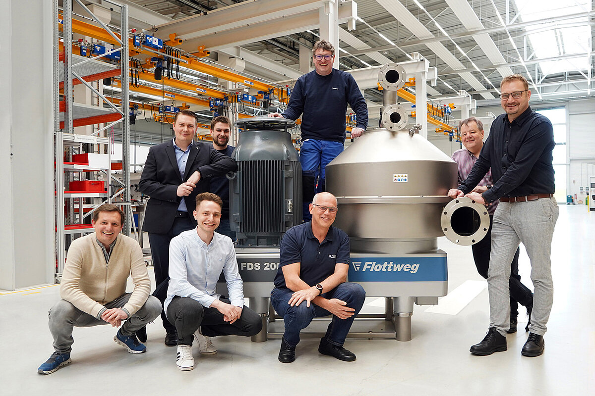 Flottweg ist Innovator des Jahres: LEBENSMITTELTECHNIK